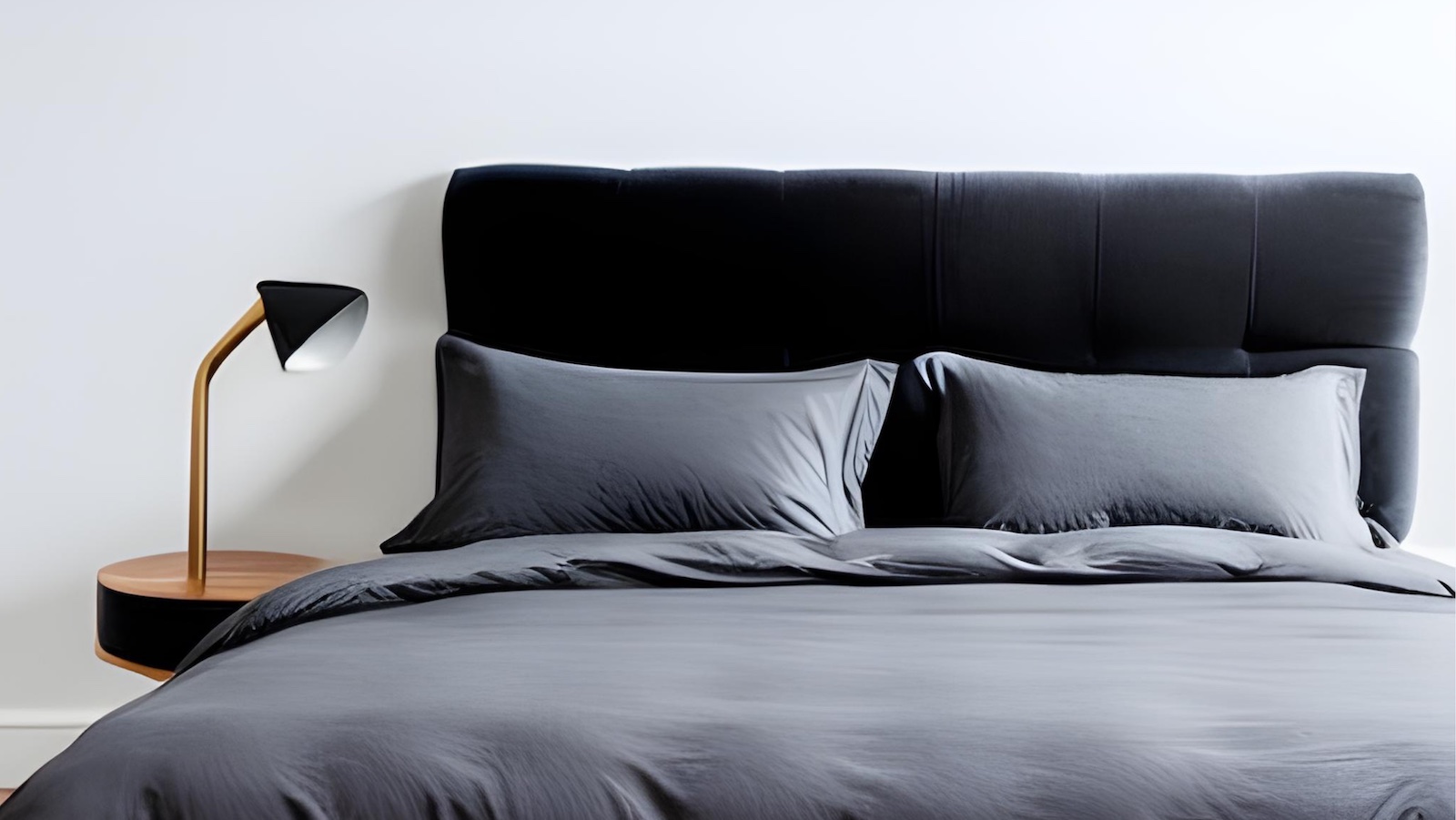 This bespoke bedding ensures the modern man wakes up refreshed