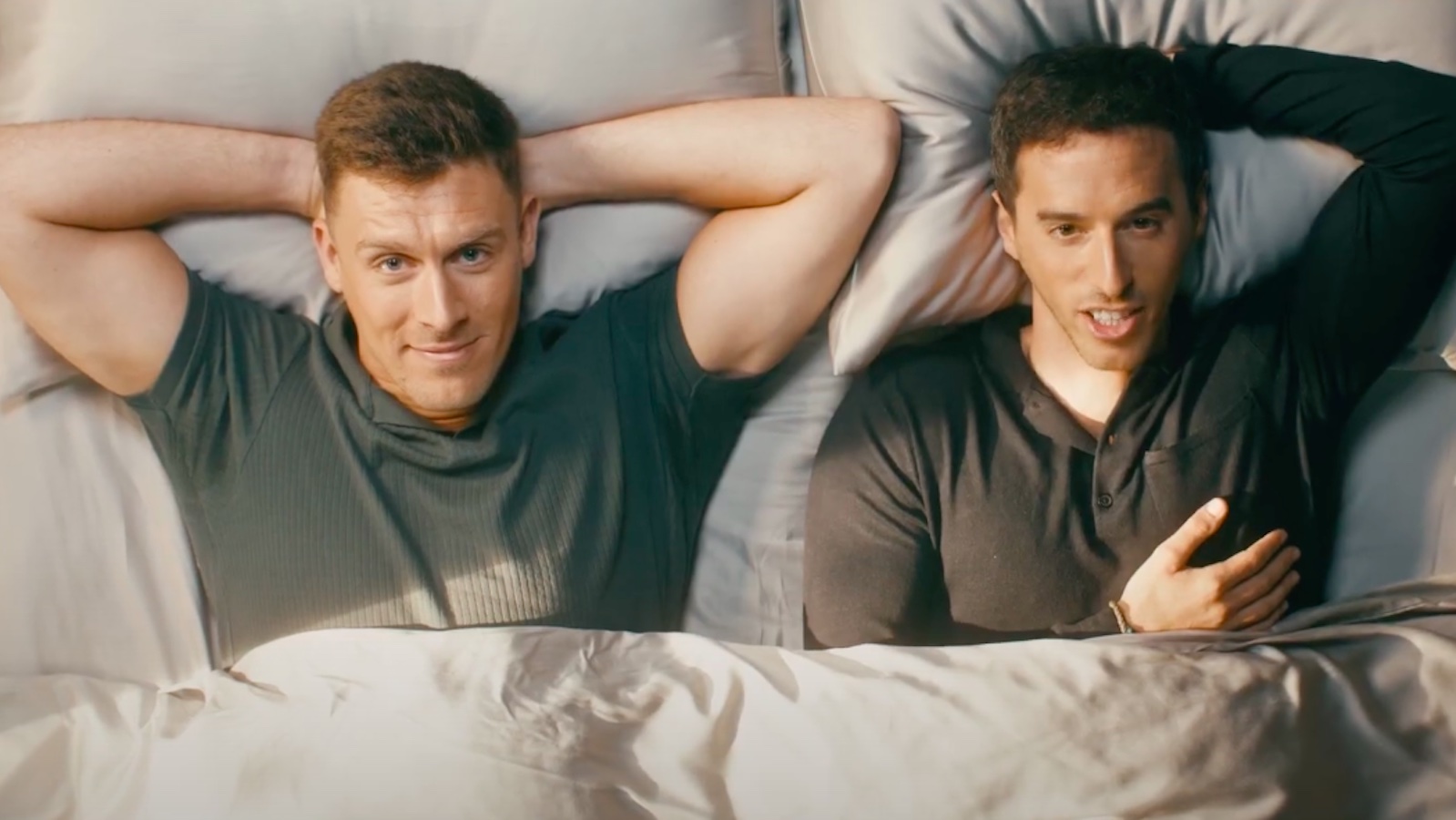 This bespoke bedding ensures the modern man wakes up refreshed