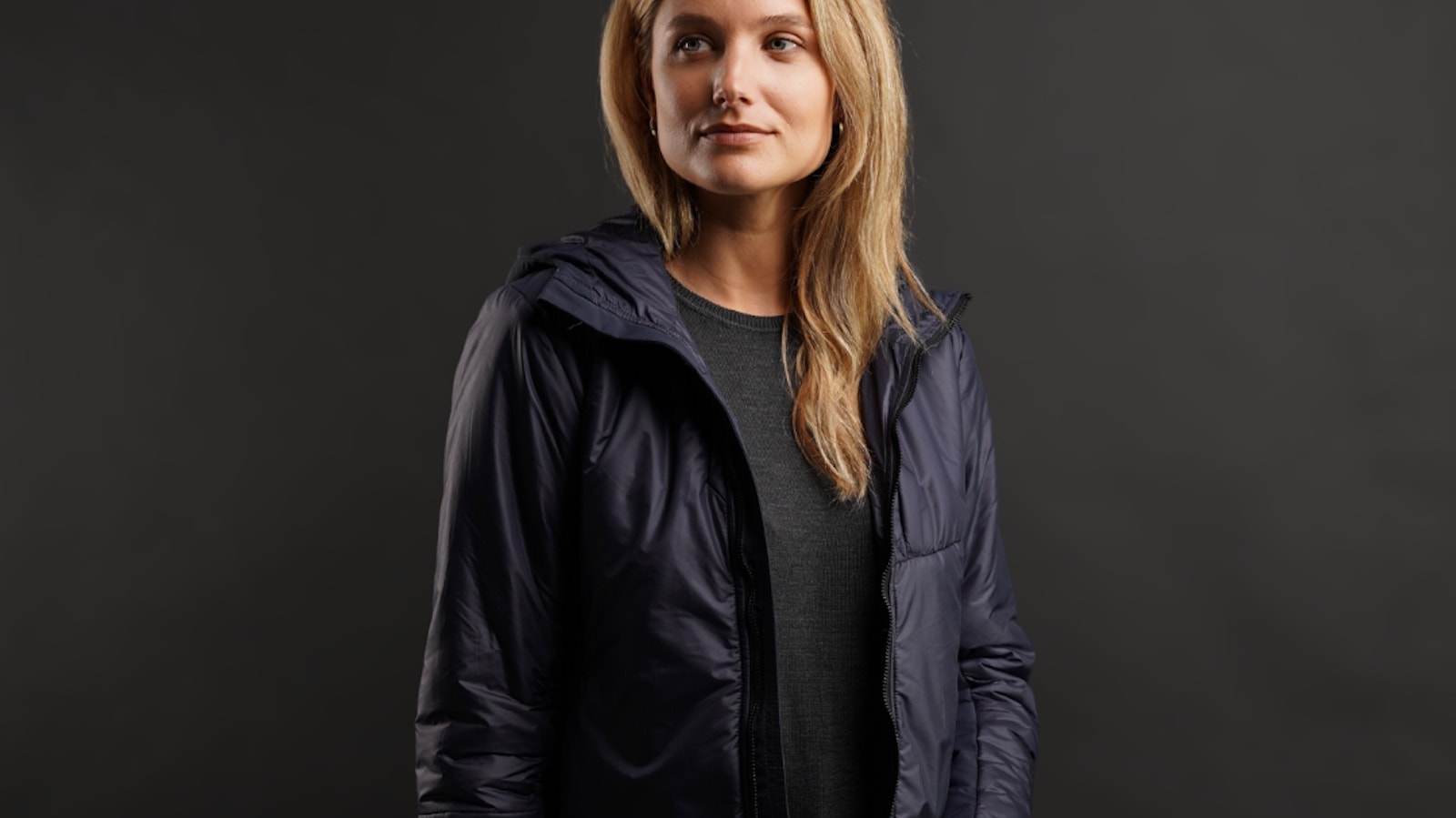 This durable vest & jacket use recyclable, degradable fibers