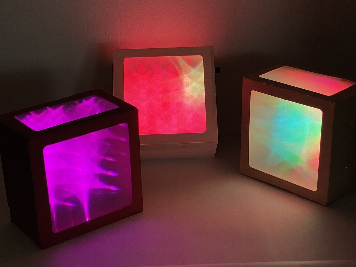 This sound-reactive light box gives you incredible mood lighting effects