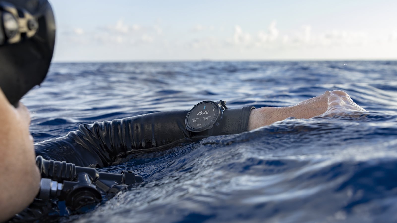 The Garmin Descent MK3 Dive Computer Series has sonar capabilities