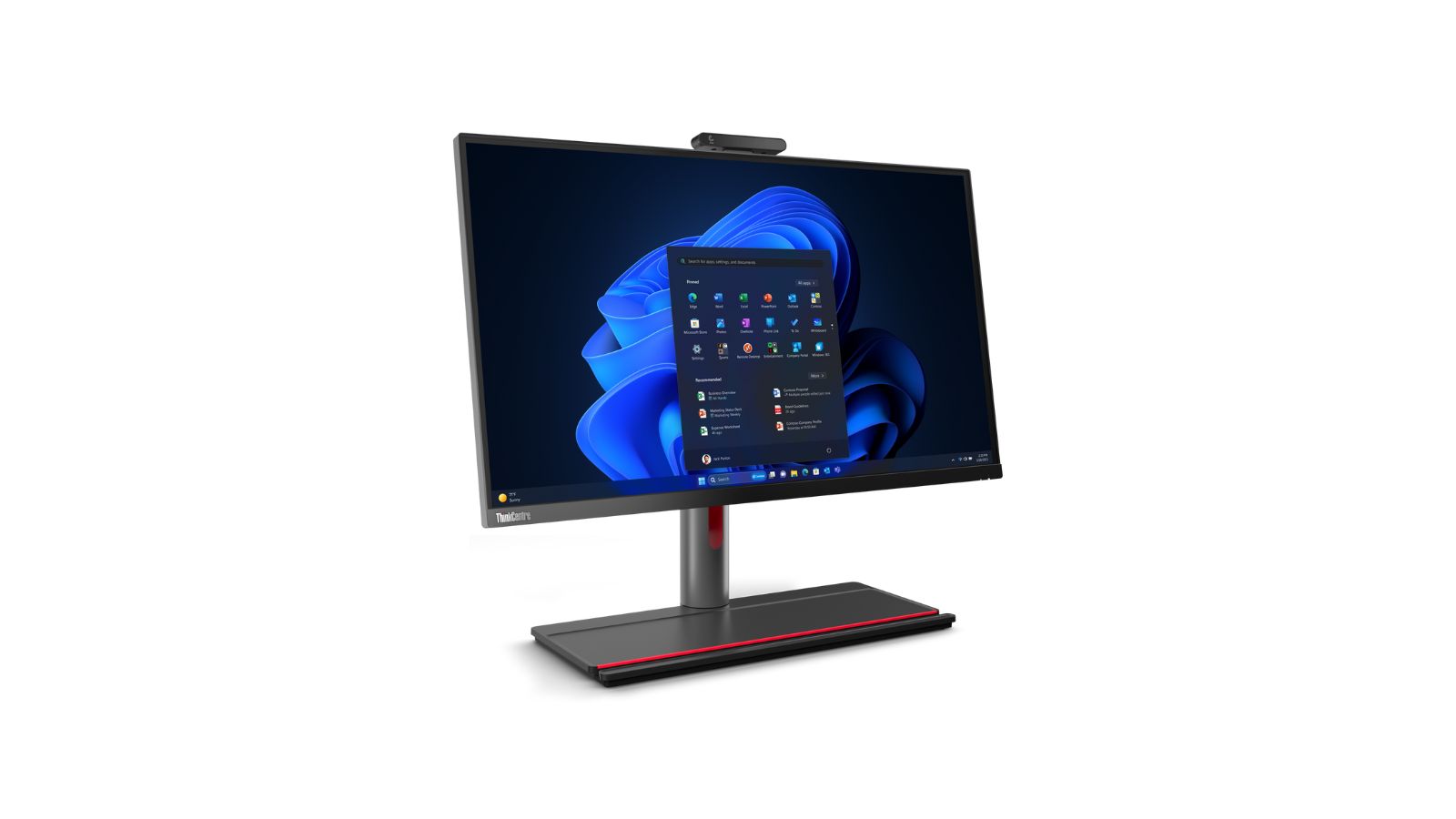 The Lenovo ThinkCentre M90a Pro Gen 4 has a massive, precise display