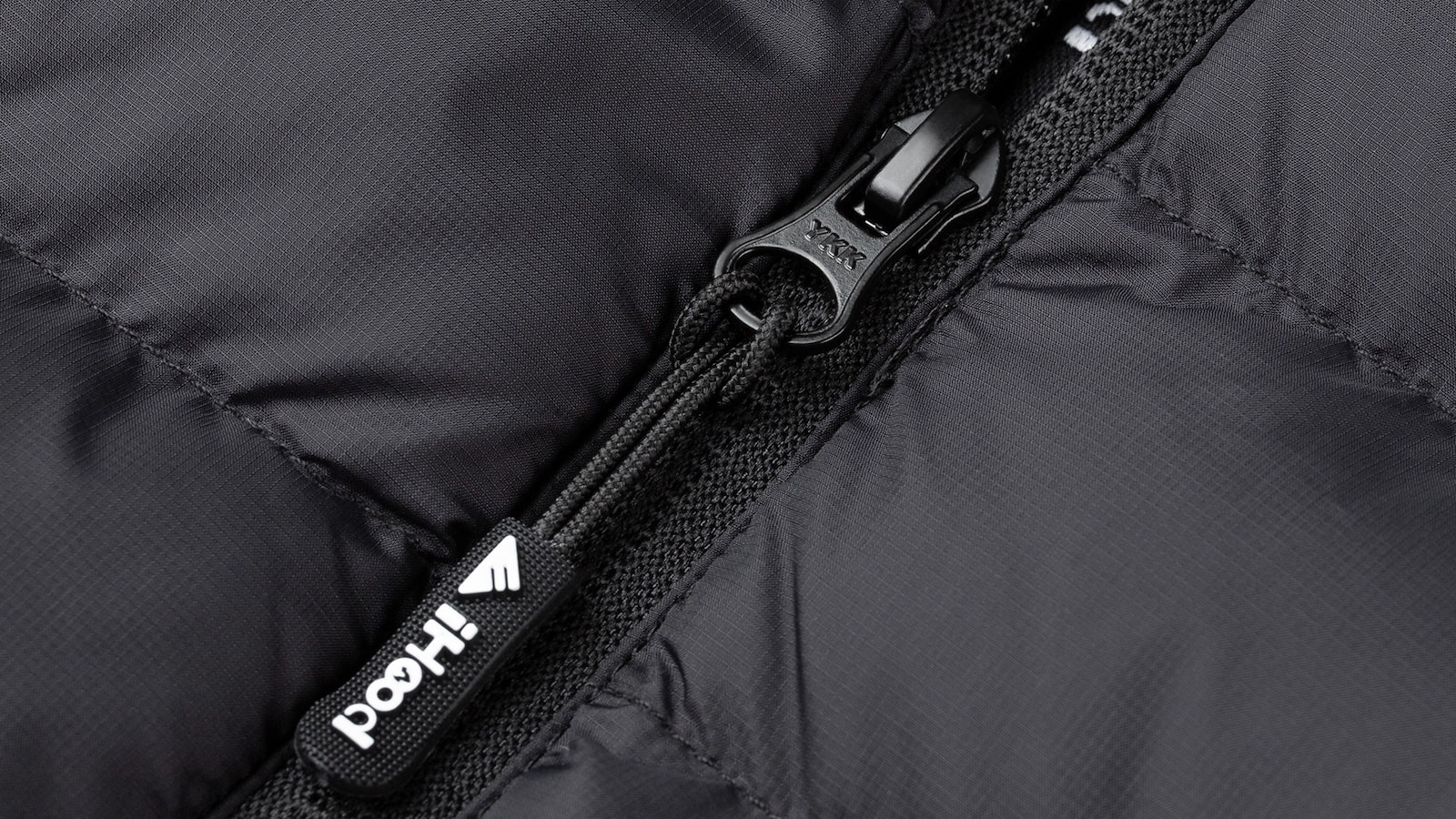 This vest with retractable heating hood has 6 individual heating zones