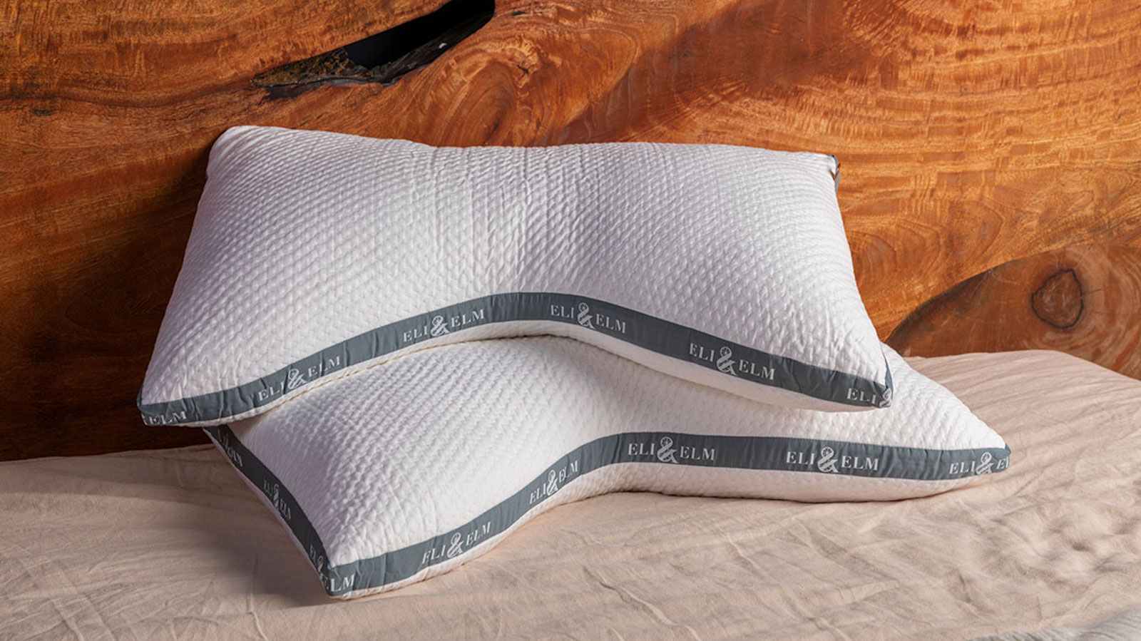 This Cooling Side-Sleeper Pillow conforms to your head & neck for support
