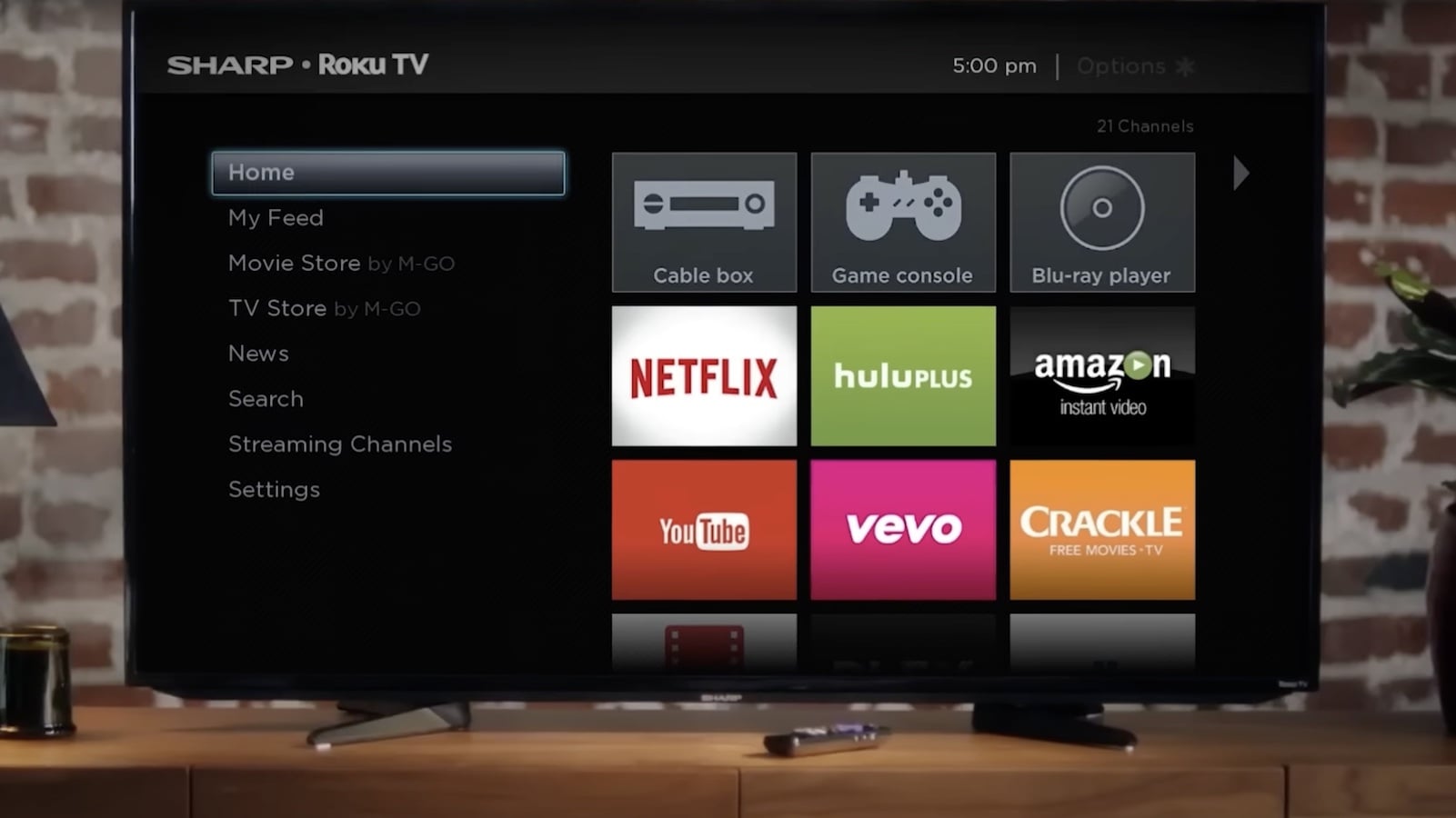 The Sharp Roku OLED 4K UHD TVs offer a simple streaming experience