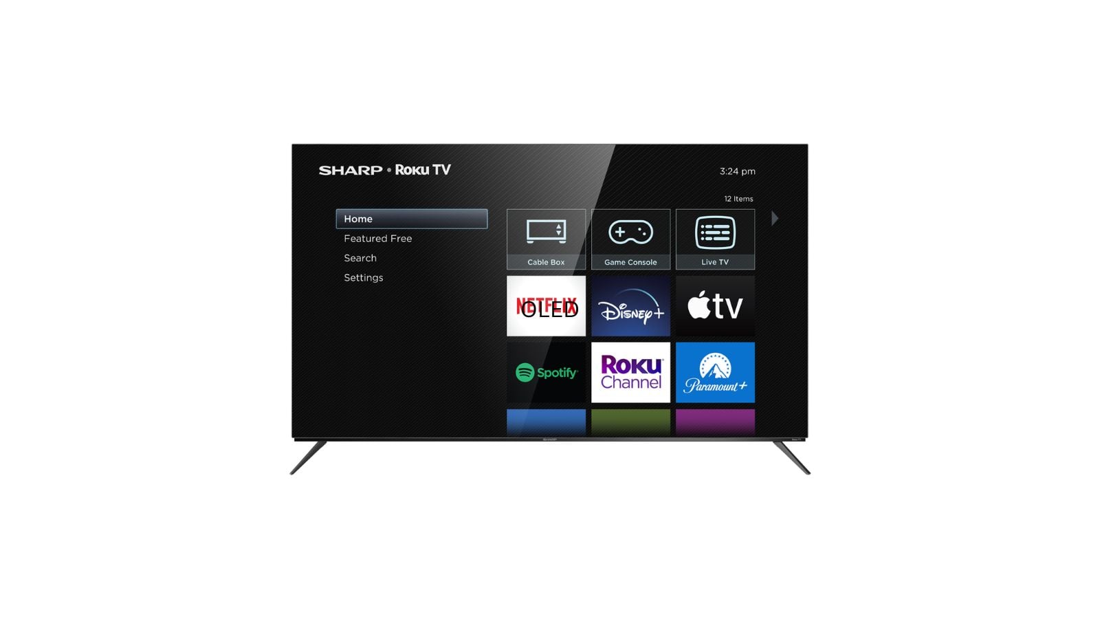 The Sharp Roku OLED 4K UHD TVs offer a simple streaming experience