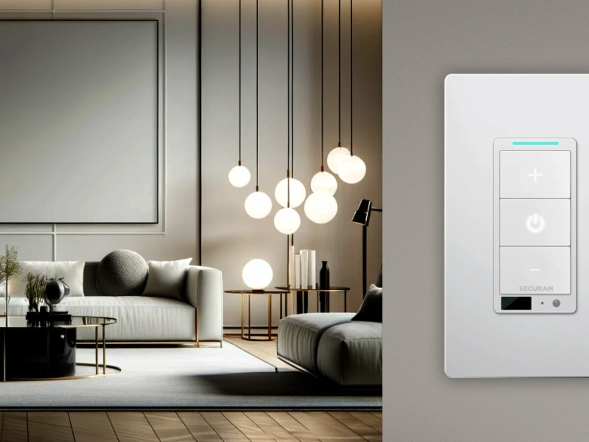 This Wi-Fi security switch includes motion detectiion