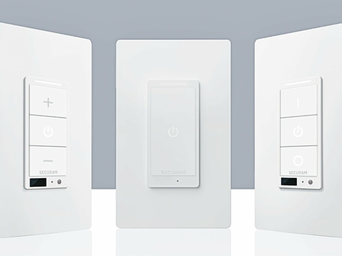 This Wi-Fi security switch includes motion detectiion