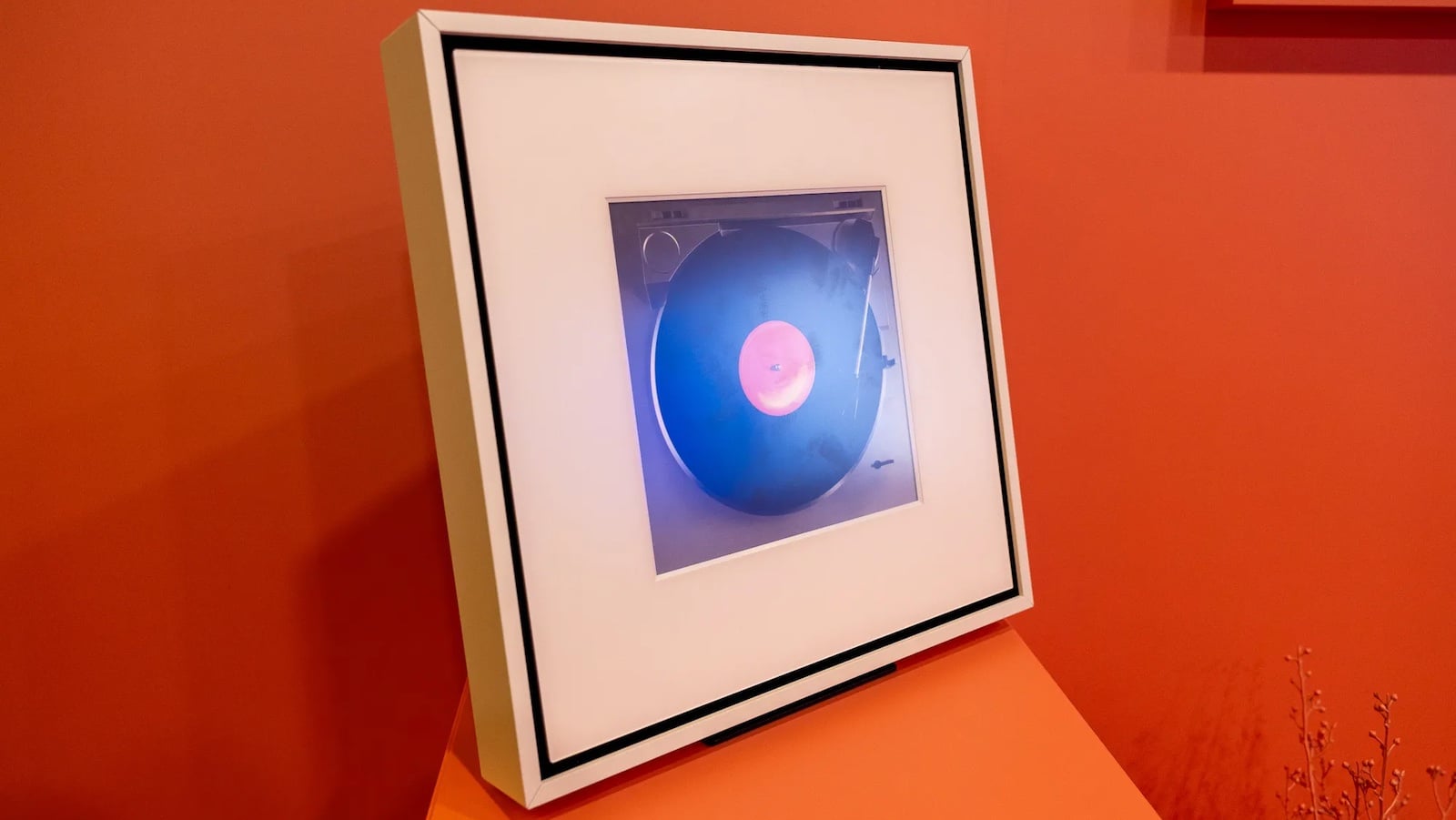 The Samsung Music Frame has an art-inspired look
