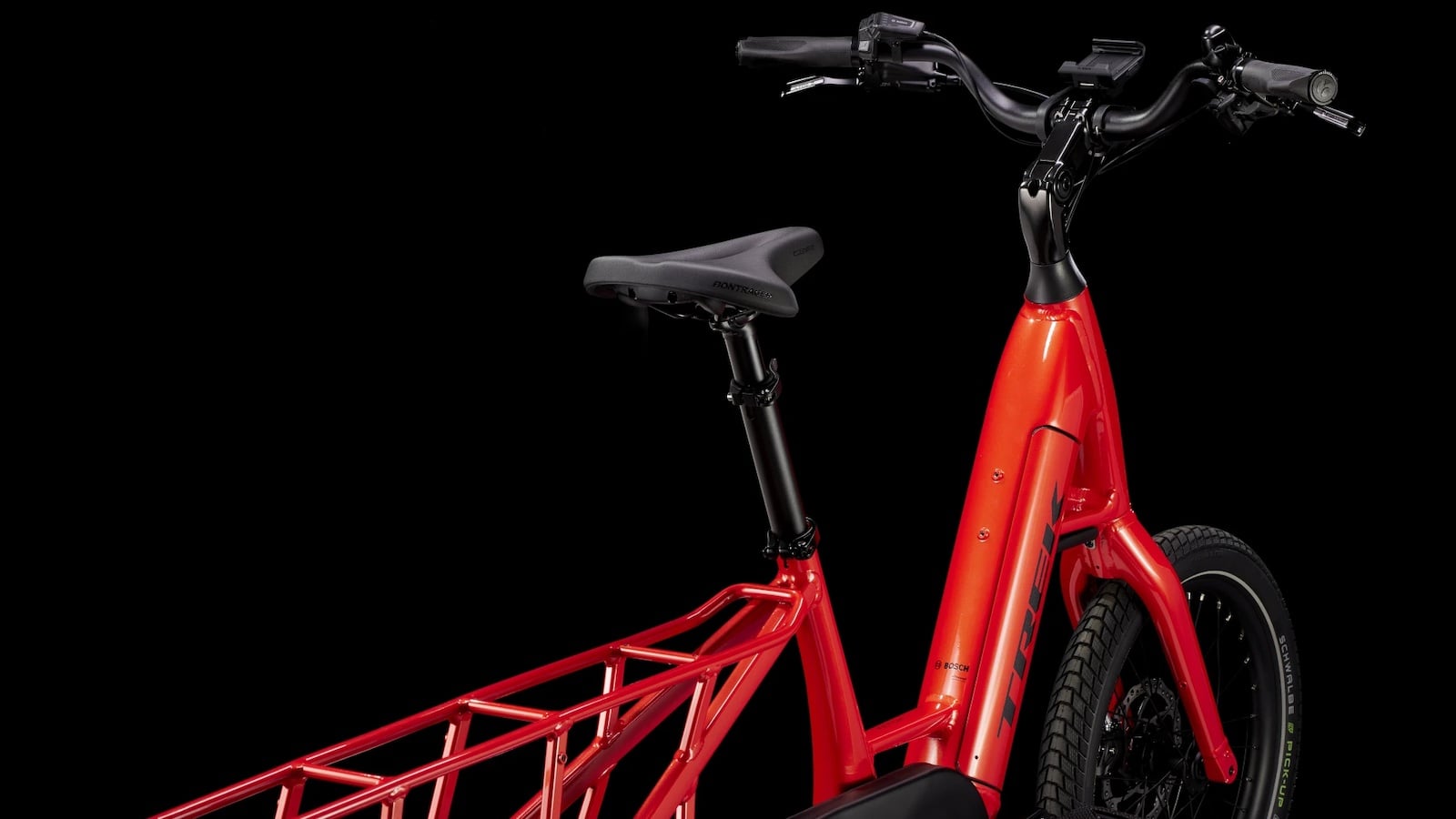 This compact electric cargo bike hauls up to 175 pounds of cargo