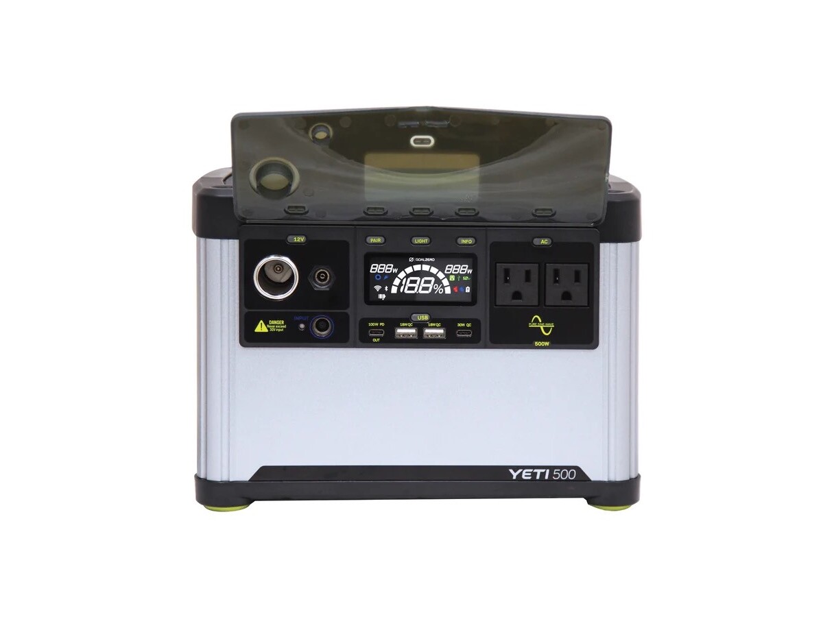 Goal Zero Yeti 500 keeps you powered up at home and on the go