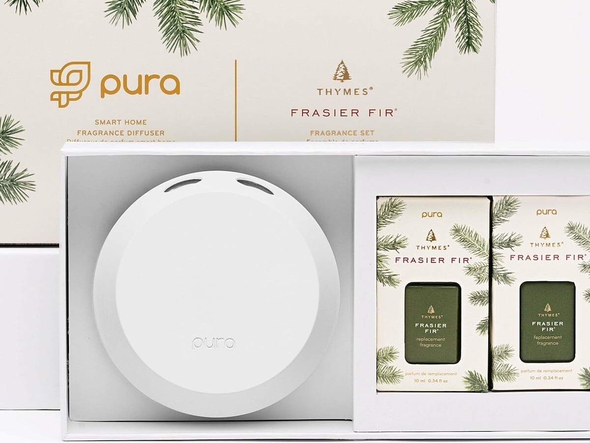 This smart fragrance diffuser works with clean, safe scents