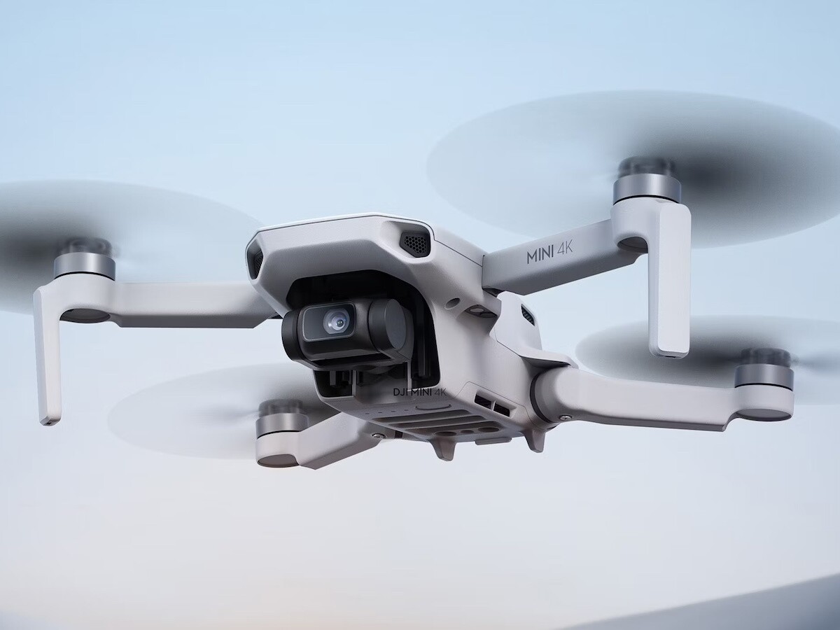 DJI Mini 4K weighs under 249g for super easy flying