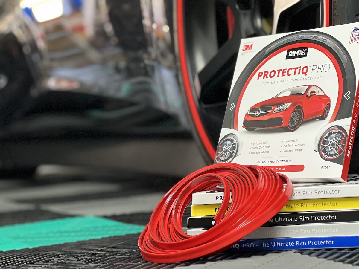 PROTECTiQ PRO by RIMiQ is a curb protector for your vehicle