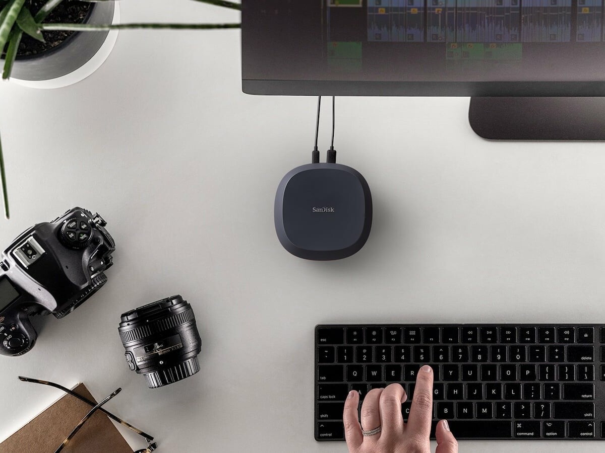 The SanDisk Desk Drive solves desktop storage woes
