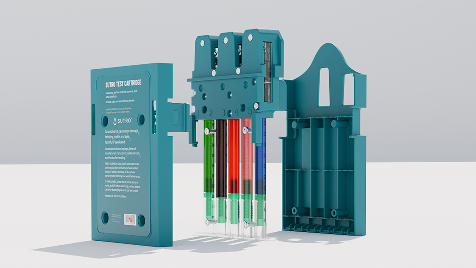 This Inline Chemical Monitor makes pool water monitoring effortless