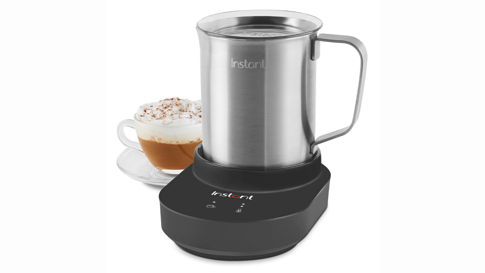 Instant Magic Froth 9-in-1 electric milk steamer is easy to use