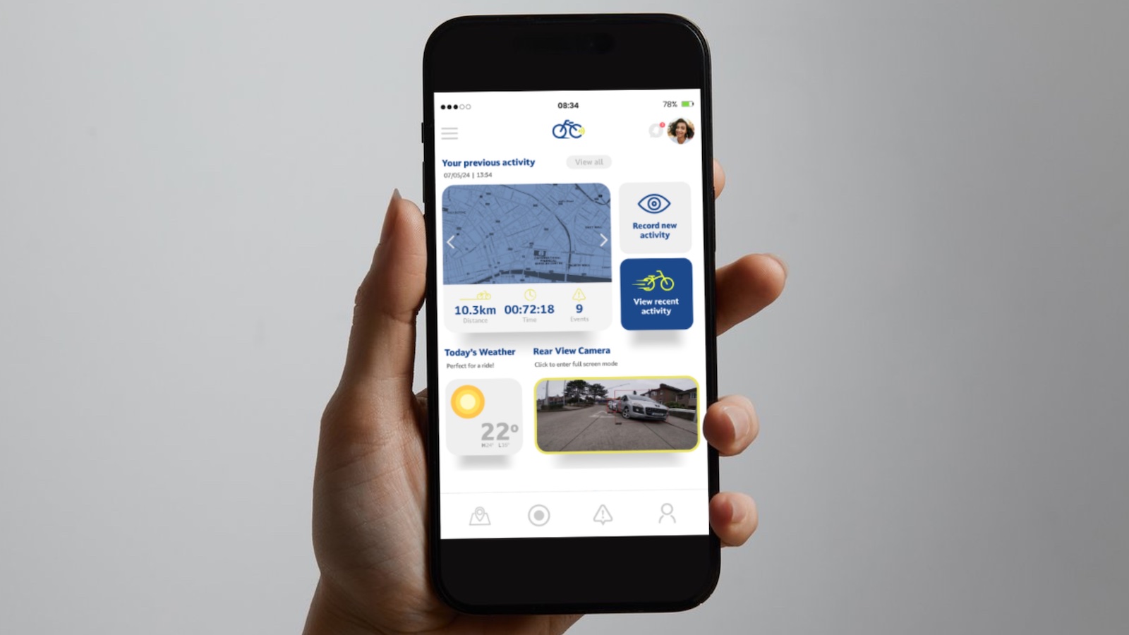 Oculus Rear-Facing Bike Camera Gear by Luna on Gadget Flow