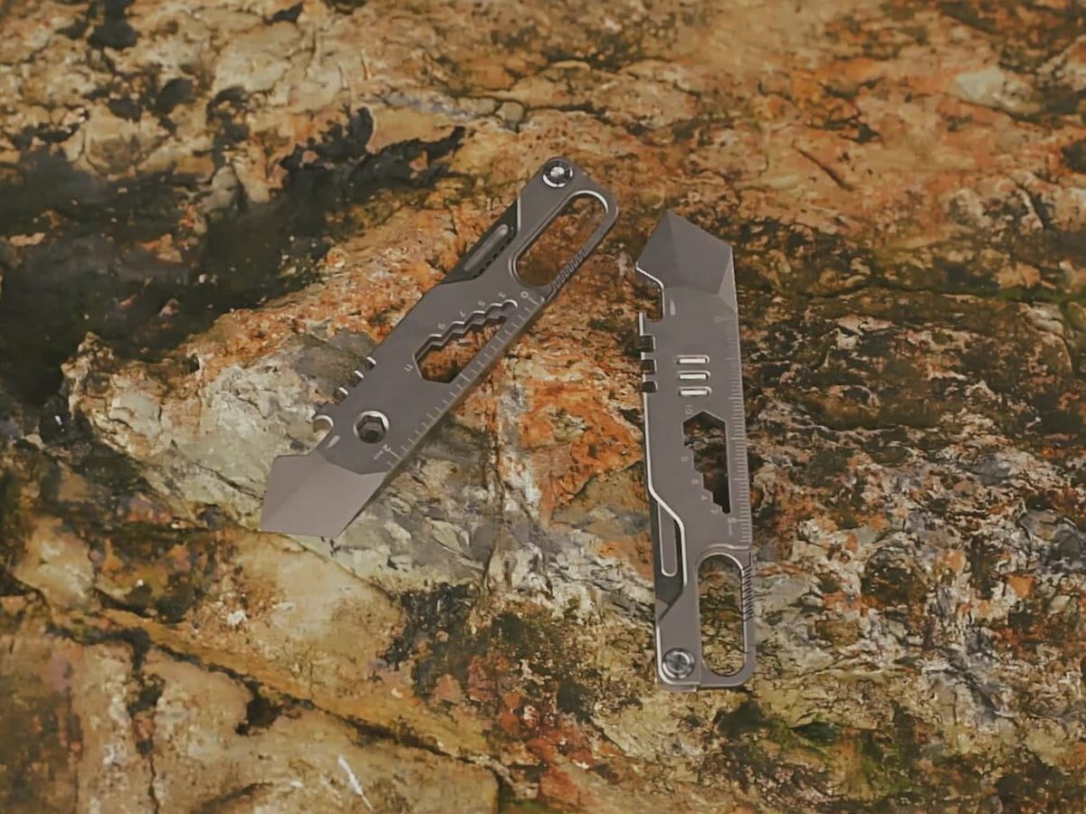 This Titanium EDC Tool has a 13-in-1 functionality