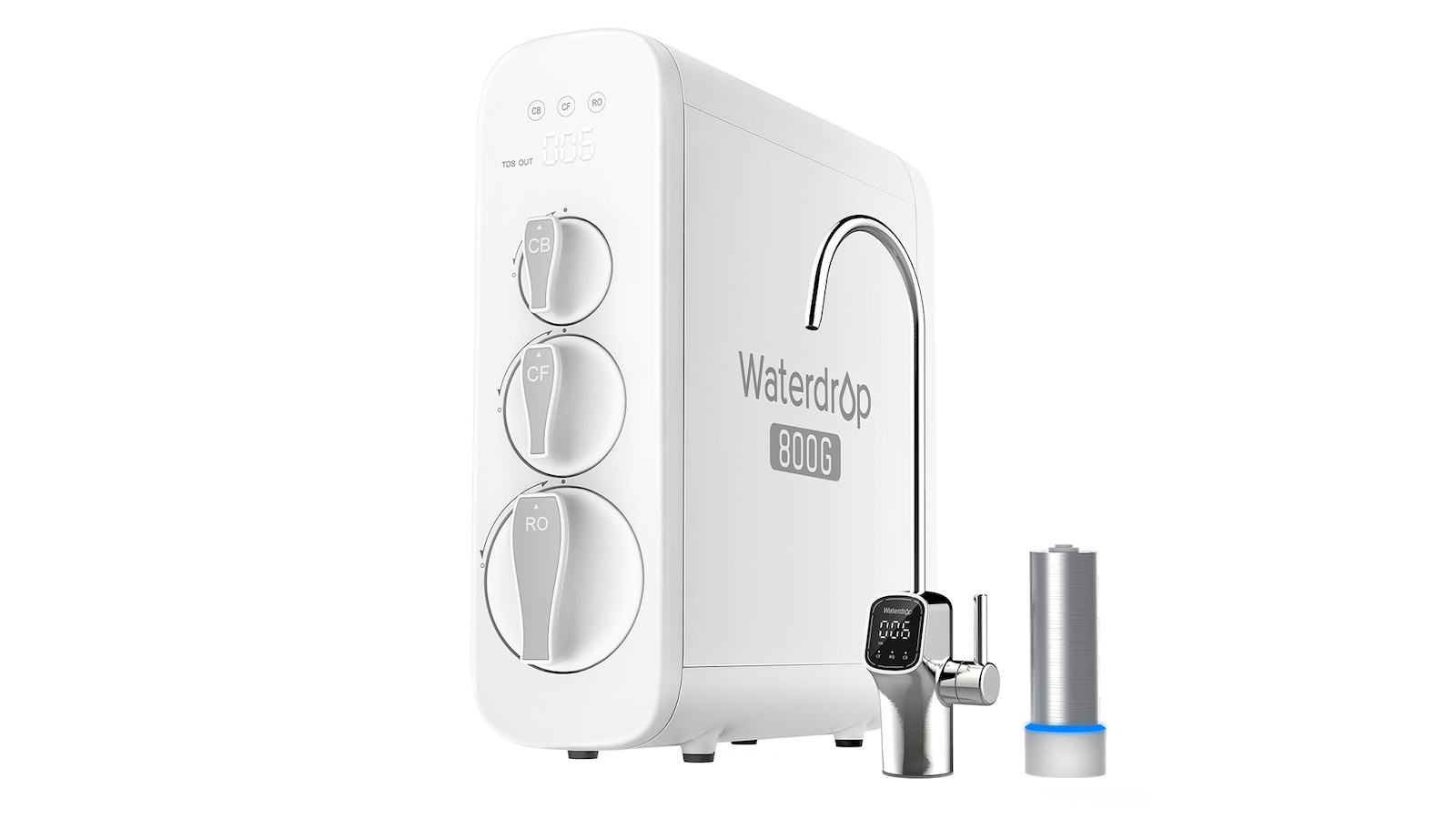 Waterdrop G3P800 Tankless RO System on Gadget Flow