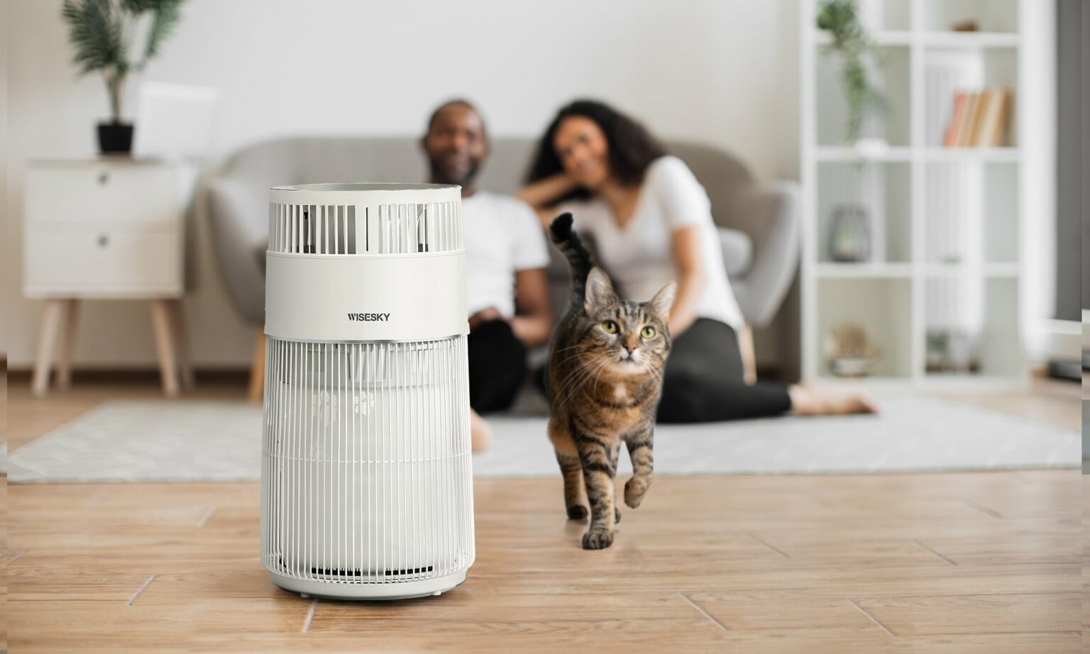 Wisesky W-Cat review: a cat air purifier that tackles pet hair