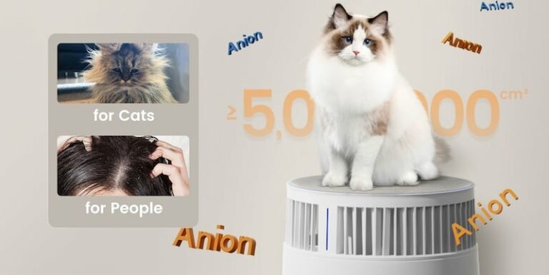Wisesky W-Cat review: a cat air purifier that tackles pet hair