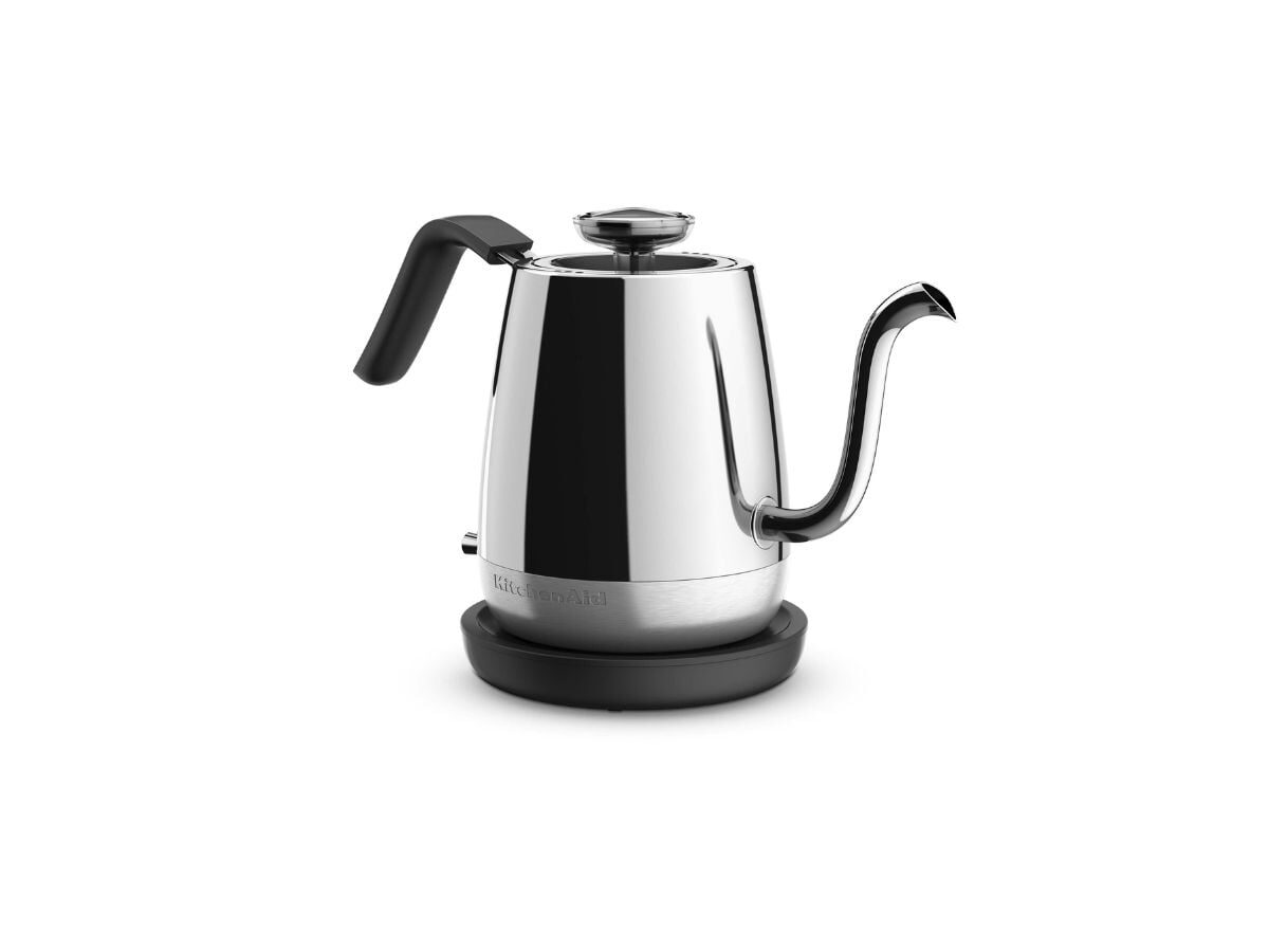 This Gooseneck Digital Kettle keeps temperatures accurate!