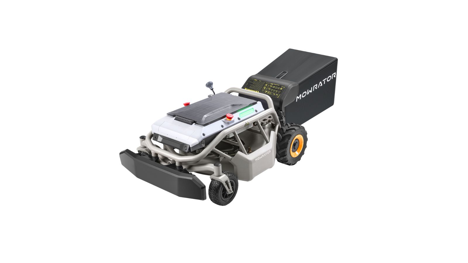 Mowrator S1 Remote Control Lawn Mower 4WD on Gadget Flow