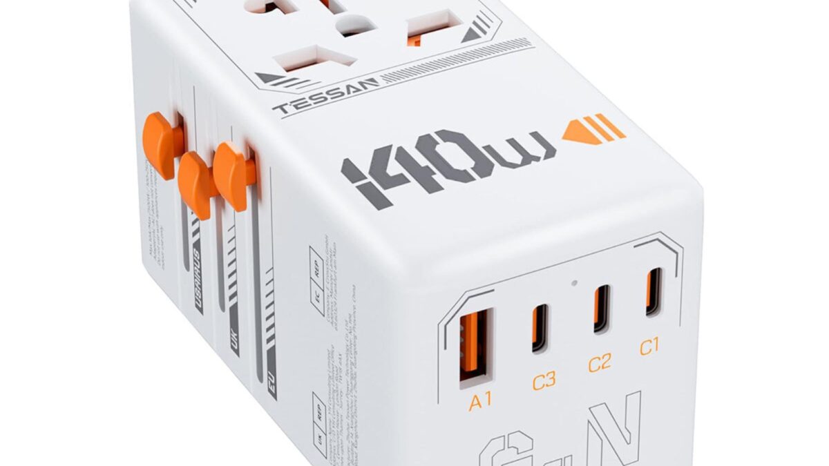 CES 2025: TESSAN showcases 140W USB-C power adapter