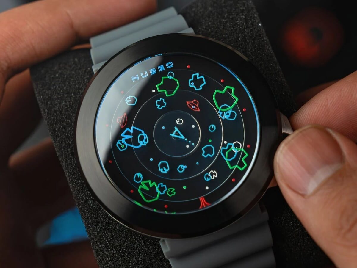 Atari x Nubeo Watches feature a multilayered disc!