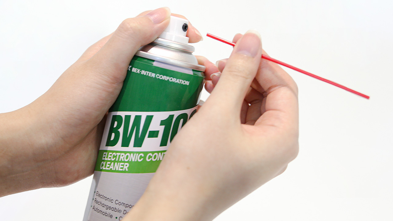BW-100 Non-Flammable Electronic Contact Cleaner Aerosol Spray