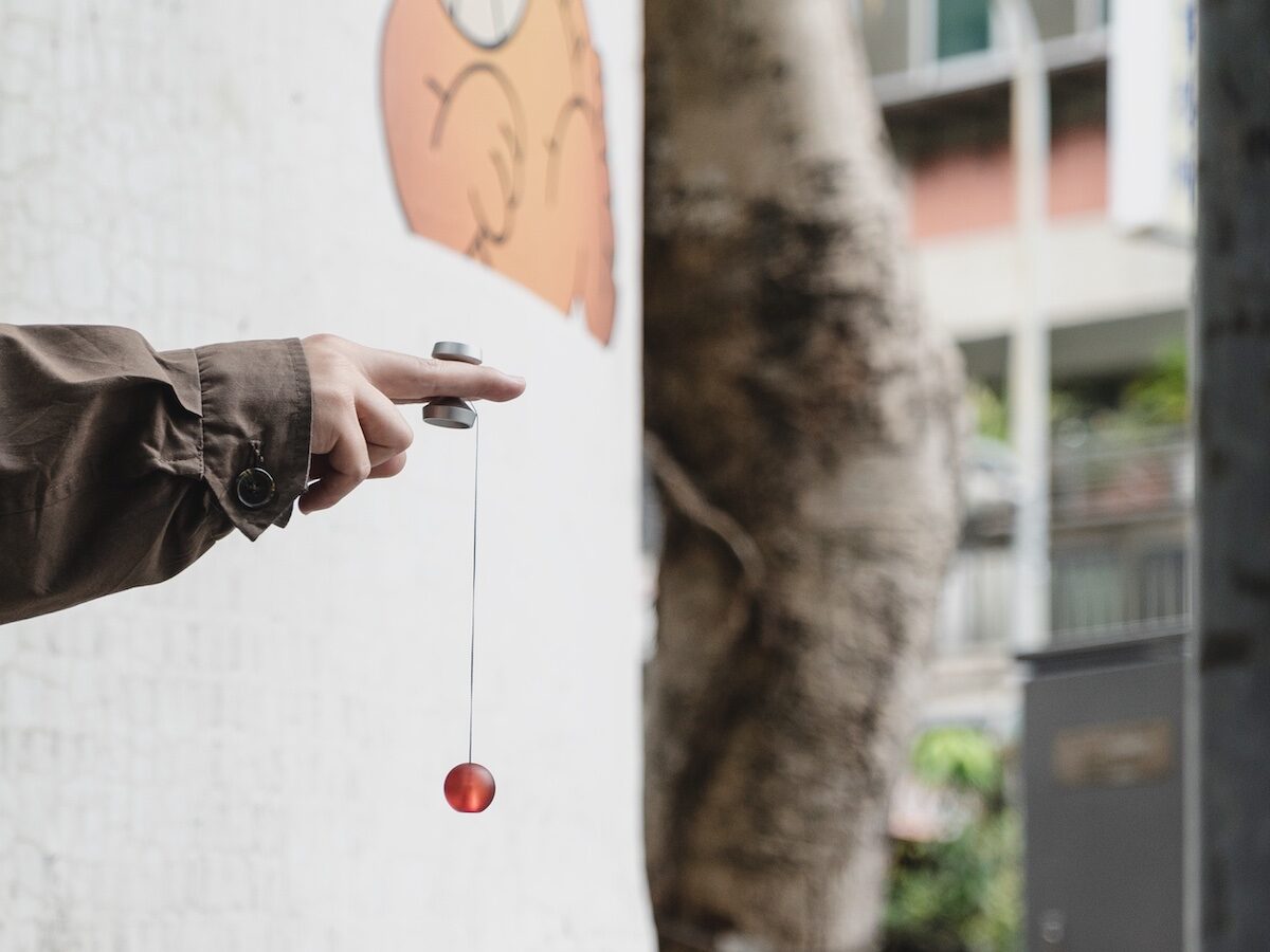 Fingerdama Skill Toy Inspired by Japanese Kendama