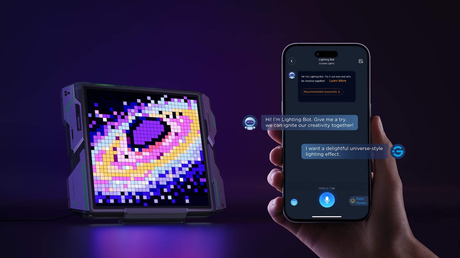 Govee Gaming Pixel Light lets you upload your own GIFs & Images