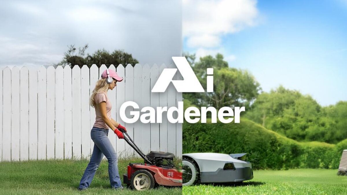 How could this AI-powered lawn care robot revolutionize?