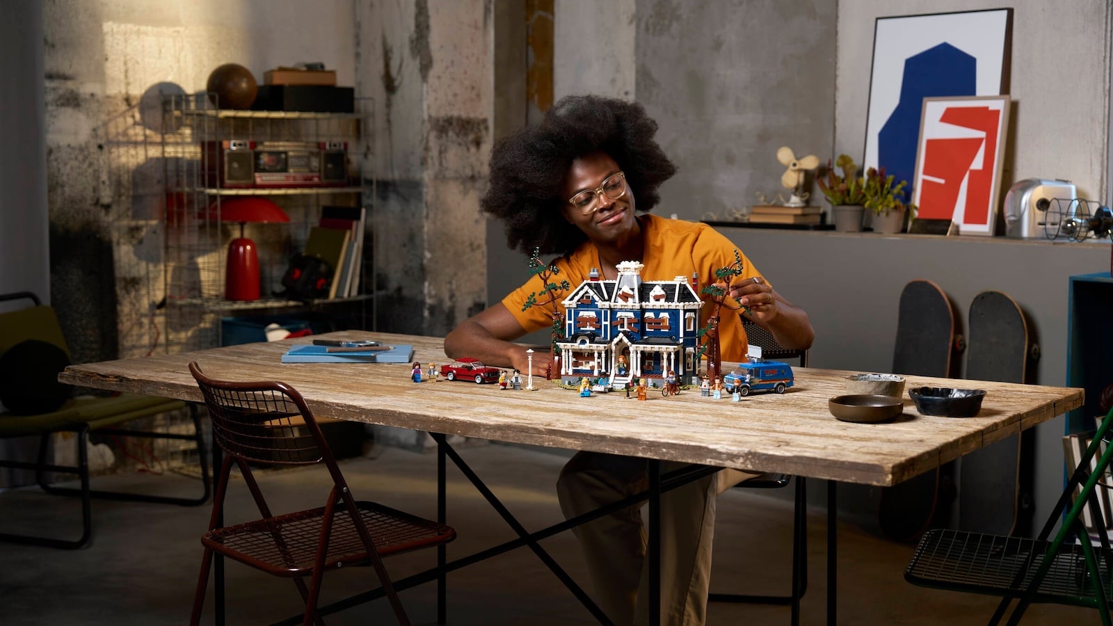 LEGO Stranger Things The Creel House is an intricate build!