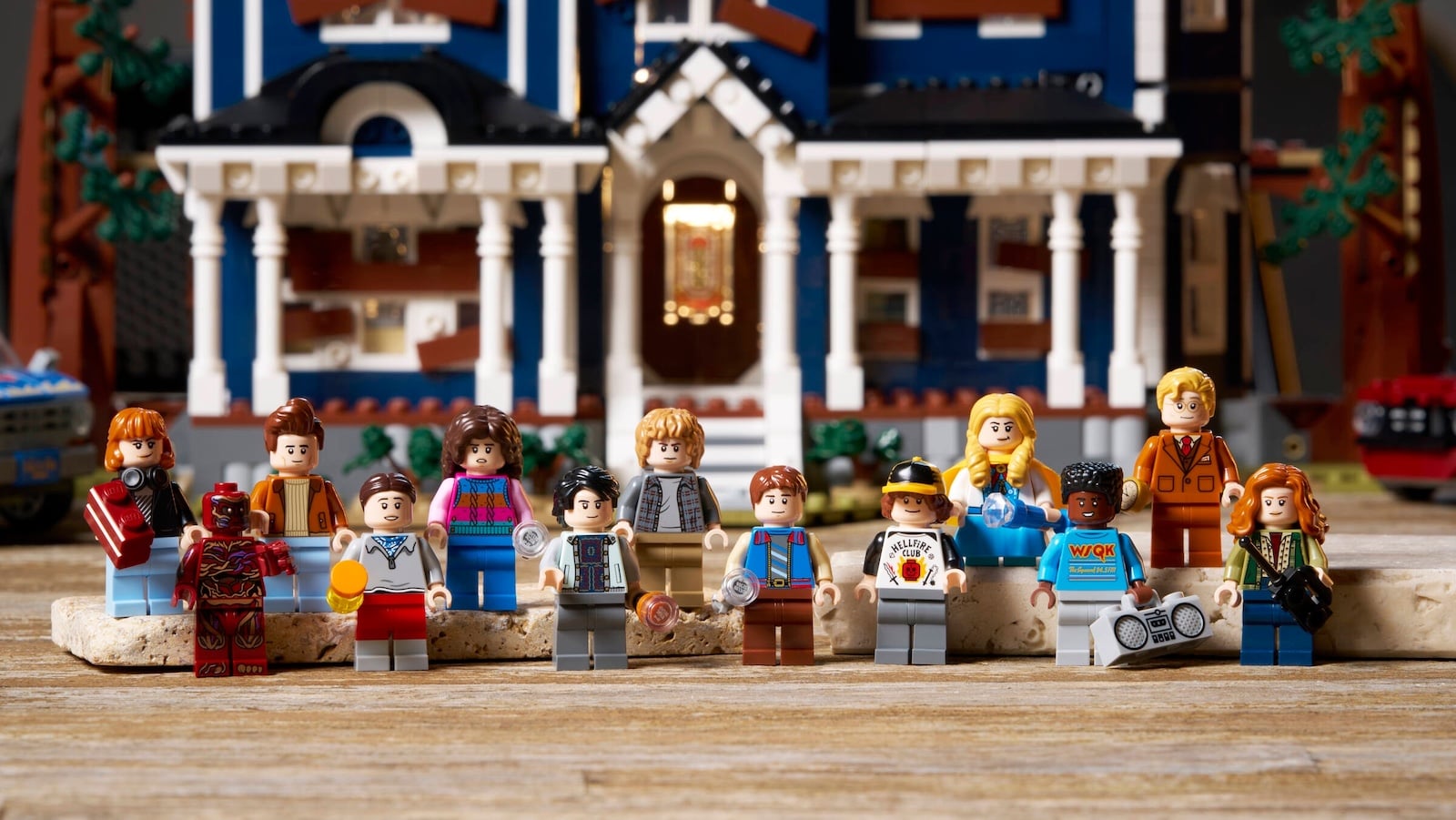 LEGO Stranger Things The Creel House is an intricate build!