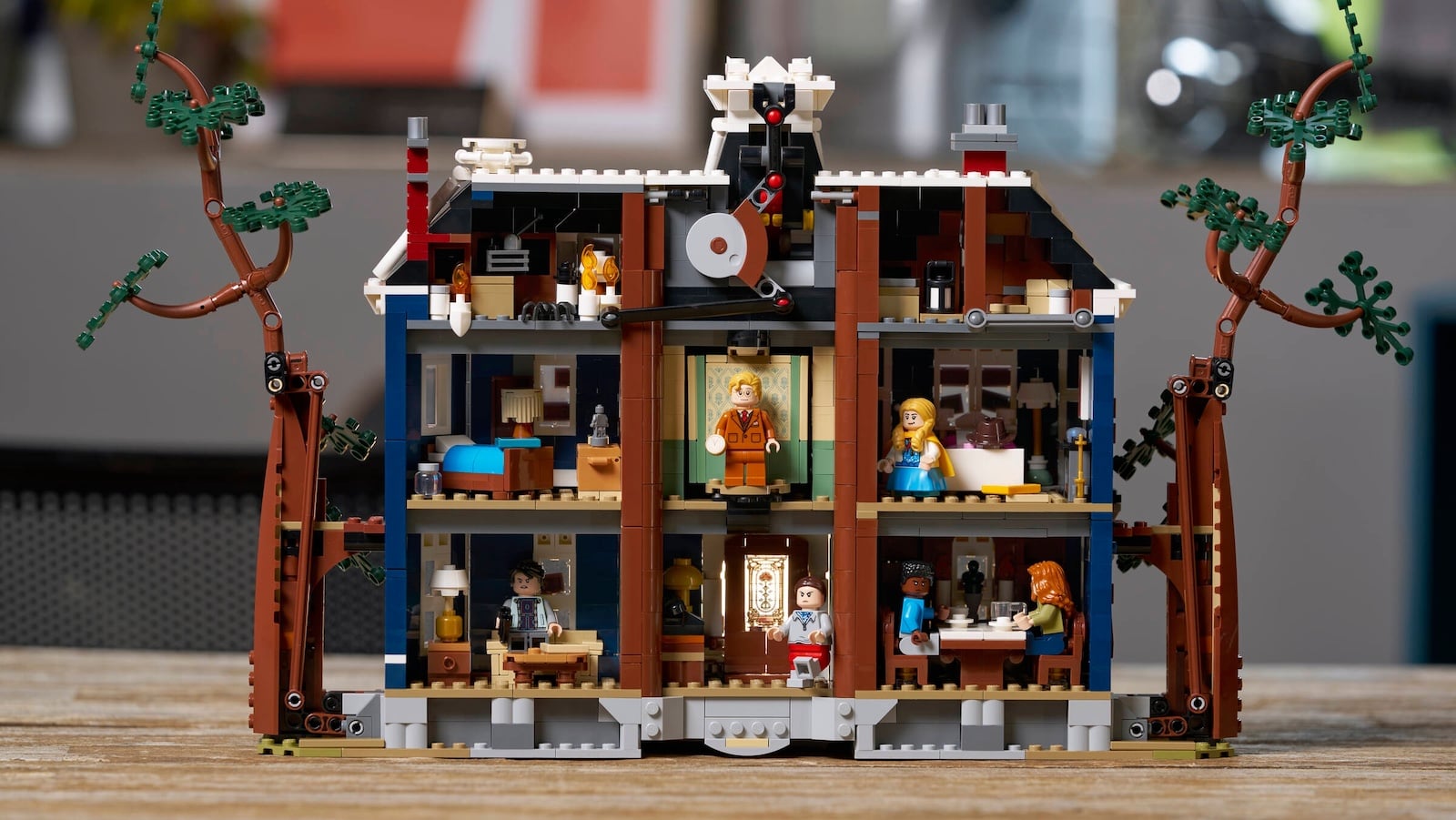 LEGO Stranger Things The Creel House is an intricate build!