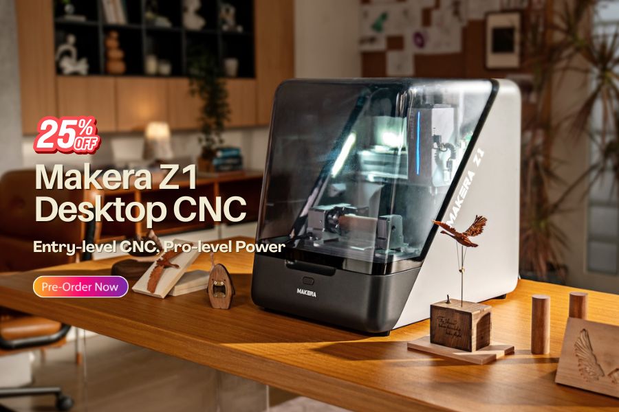 Makera Z1 Desktop CNC Review: The Pro-Power CNC That Fits on Your Desk ...