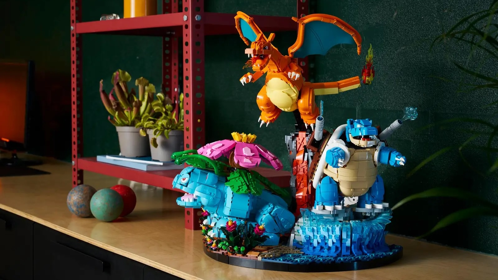 Venusaur, Charizard and Blastoise LEGO Pokémon Set | Key Features ...